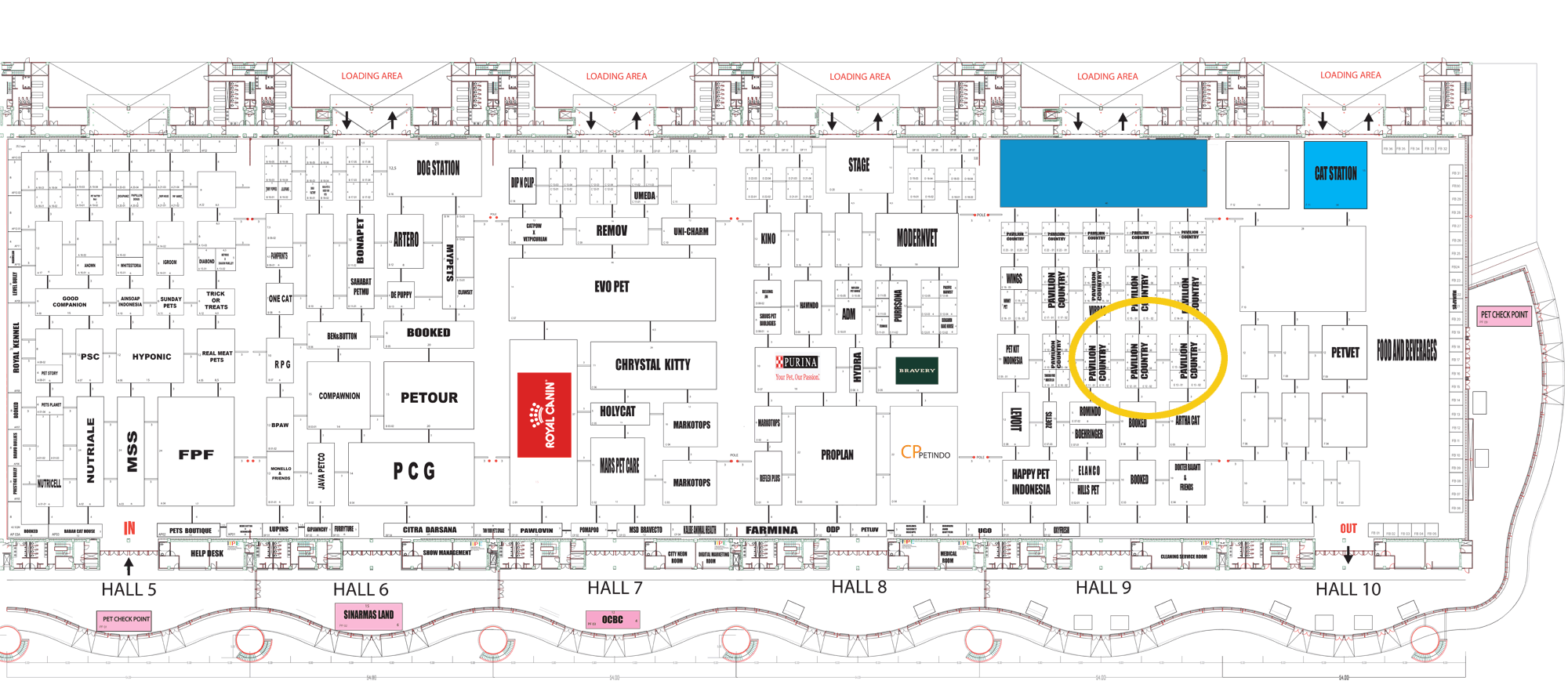 MEREBO | IIPE Indonesia International Pet Expo 2025 - Floor Plan